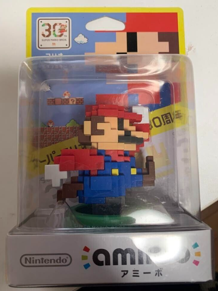 Mario Modern color amiibo Super Mario 30th Anniversary Limited Edition ...