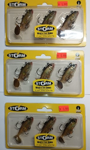 STORM WildEye Live Shiner 3pks, 3 In Each | eBay