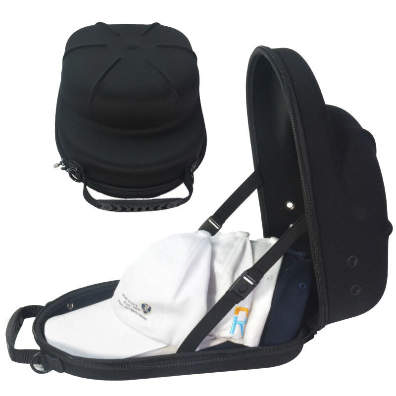 Unisex Baseball Hat Travel Bag Baseball Cap Case Carrier Box EVA ...