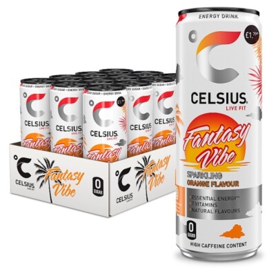 12x Celsius Fantasy Vibe 355ml | eBay UK