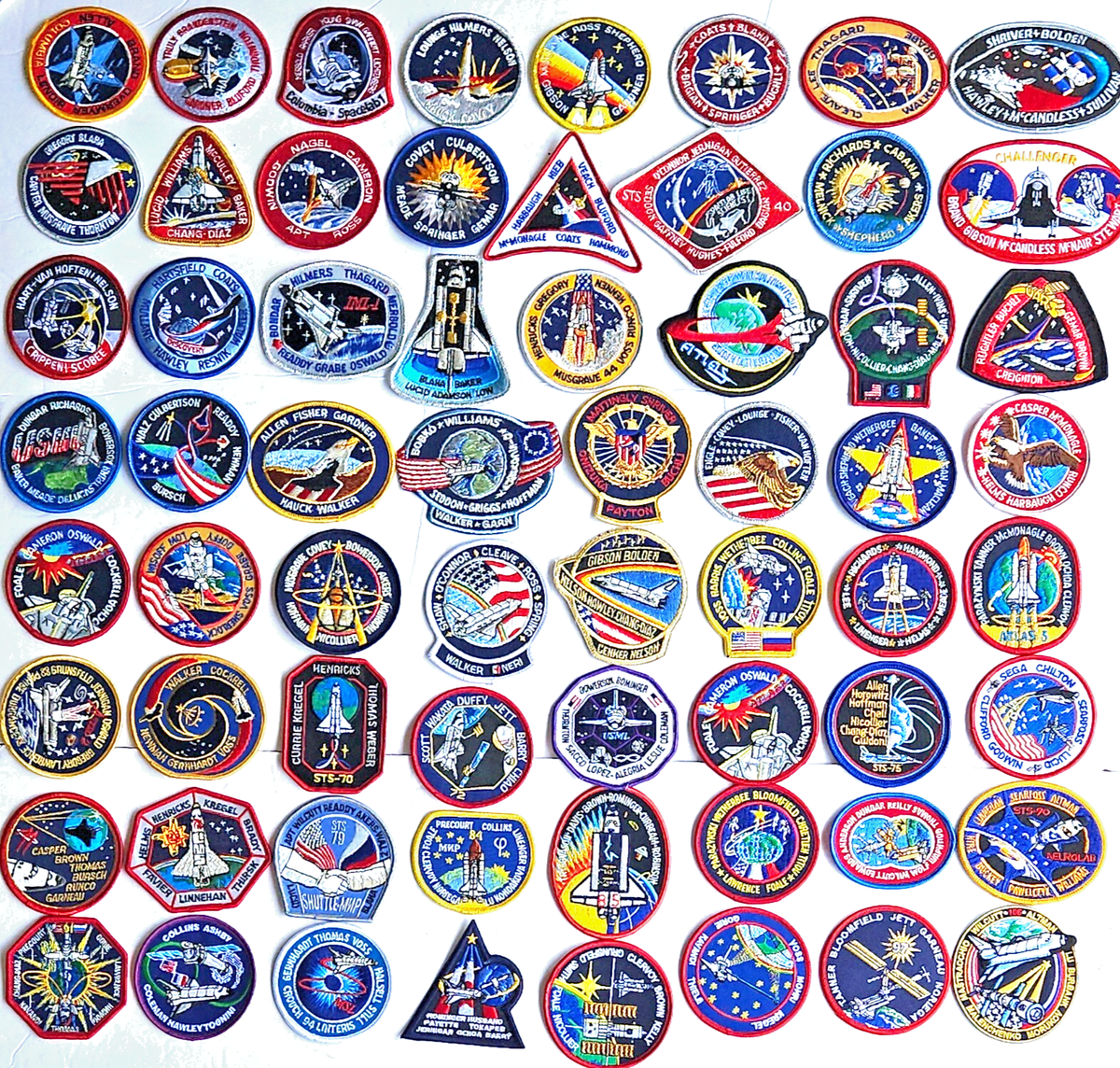 Sts Nasa Patches