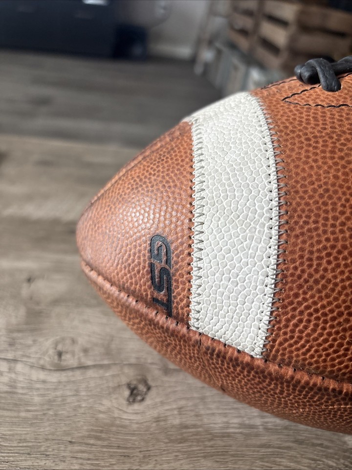 Wilson GST 1003 WTF1003 Official NCAA NFHS Collegiate Leather Football ...