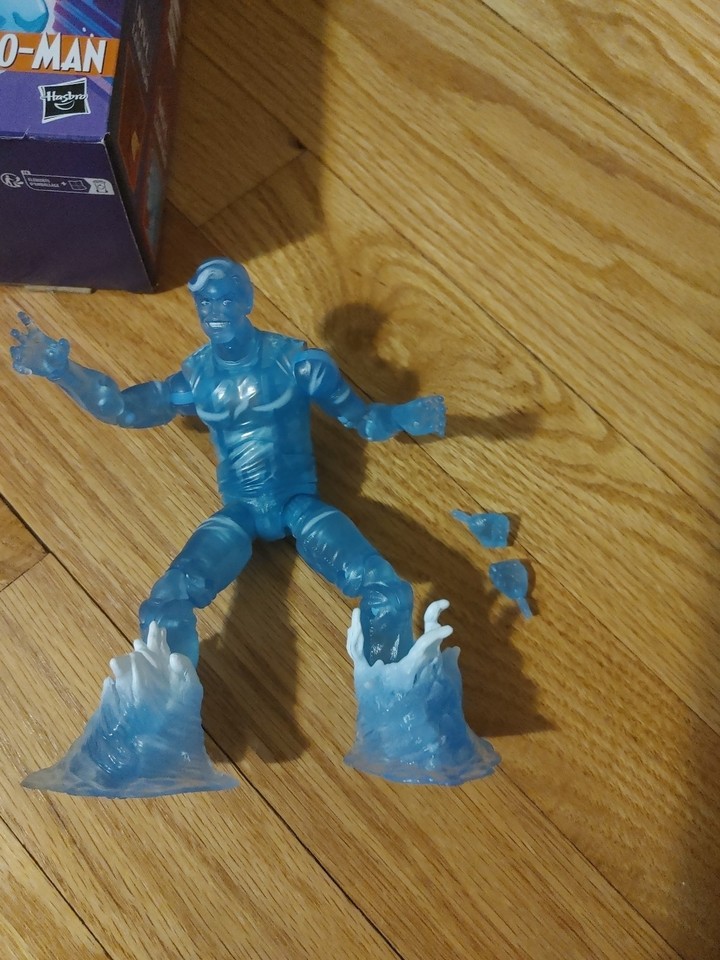 Marvel Legends Spider-Man VHS Daredevil / Hydro Man 2-Pack. Complete ...