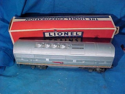 1950s LIONEL O Scale 2243C SANTA FE F3 Diesel B UNIT w Orig BOX Non ...