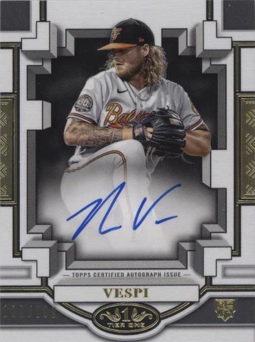 2023 Topps Tier One - Breakout Autographs Nick Vespi #BOA-NV2 /299 (AU ...