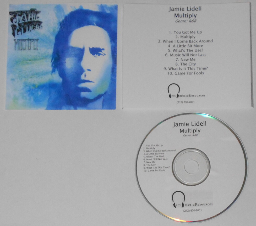 Jamie Lidell - Multiply - US promo cd | eBay