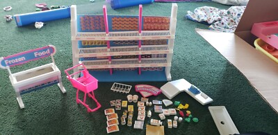 Vtg Original Barbie Kelly Shoppin' Fun Supermarket Mattel 1996 | eBay