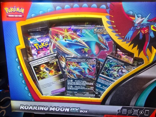 Pokémon TCG: Pokemon Roaring Moon EX Box | eBay