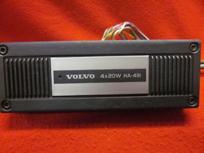 Volvo 740 OEM Radio Amplifier 4 x 20W HA-4lll - for Parts or Repair | eBay