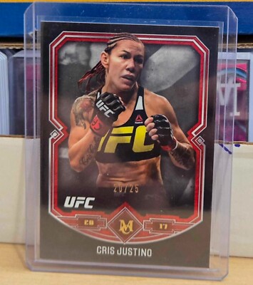 2017 Topps UFC Museum Collection Ruby #41 Cris Justino Cyborg /25 | eBay