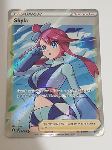 SKYLA 072/ 072 TRAINER HOLO Shining Fates Pokemon Card NEW | eBay Australia