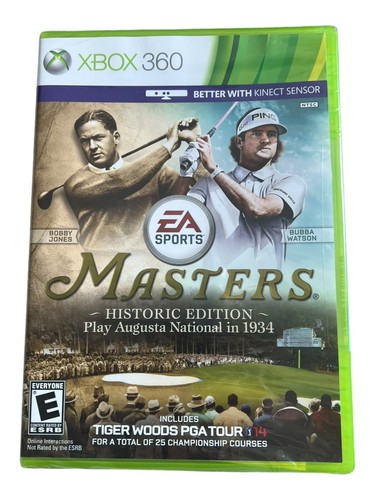 New Factory Sealed PGA Tour 14 Masters Historic Edition (Xbox 360, 2013 ...