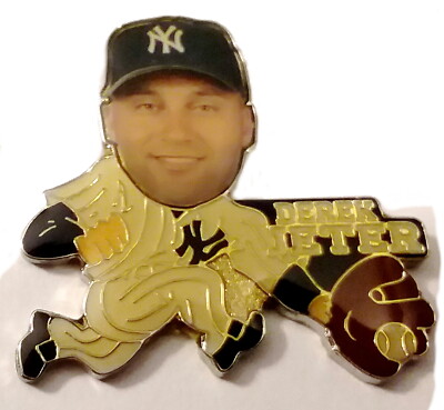 New York Yankees Pins Derek Jeter Pin Big Head Collector HOF Player MLB ...