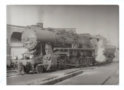 Photo 1988 Steam Locomotive 52 8055-7 Bw Schöneweide | eBay Australia