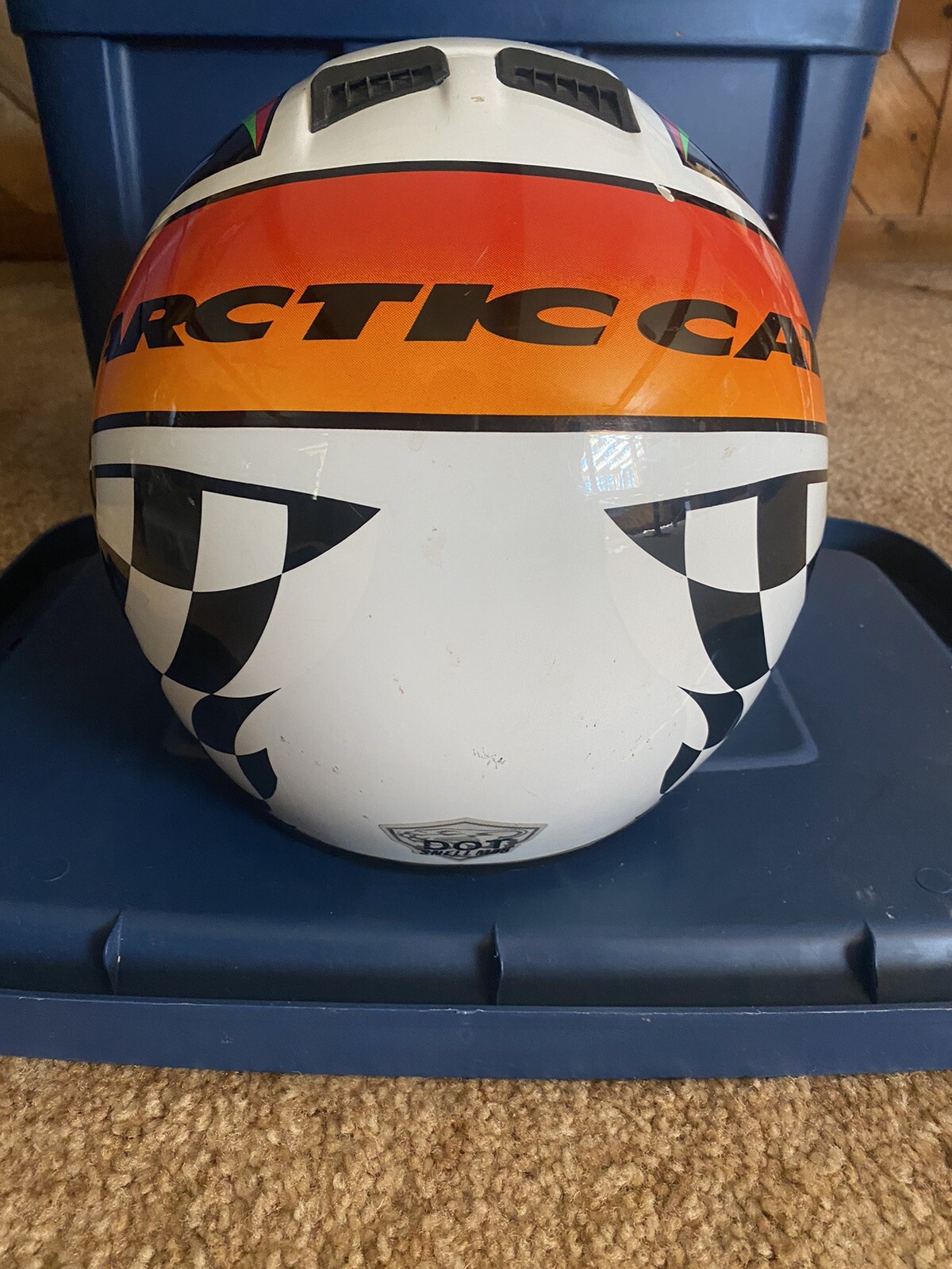 Arctic Cat Snowmobile Helmet Large 1999 Style w/ Original Box | eBay