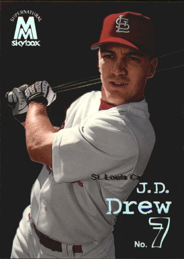 1999 SkyBox Molten Metal #131 J.D. Drew SN | eBay