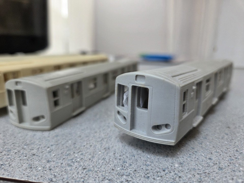 Island Modelworks HO Scale MTA New York City Transit Authority 4 Car R ...