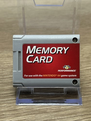 Nintendo 64 N64 Memory Card Plus Controller Pack by Performance P-302 ...