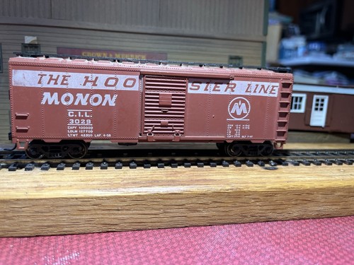 Athearn Bev-Bel HO Scale 40' Boxcar Monon The Hoosier Line CIL 3029 KDs ...
