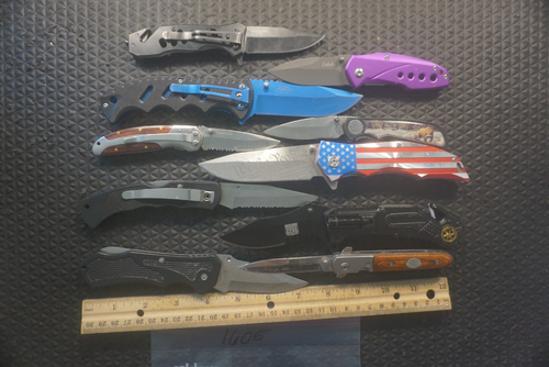 1605 Ten assorted pocket knives | eBay