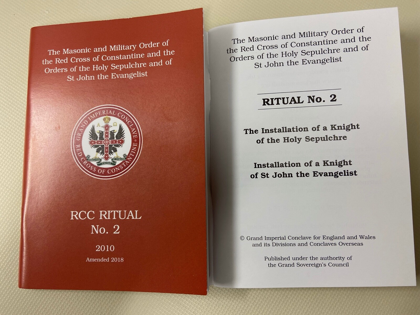 Masonic Ritual books, The Red Cross of | Grelly UK