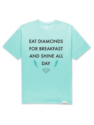 Diamond Blue Diamond Supply Breakfast Tee | eBay