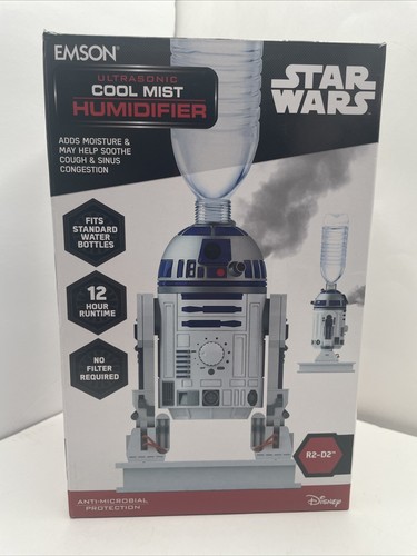 Star Wars 9706D R2D2 550ML Ultrasonic Cool Mist Personal Humidifier, 9. ...