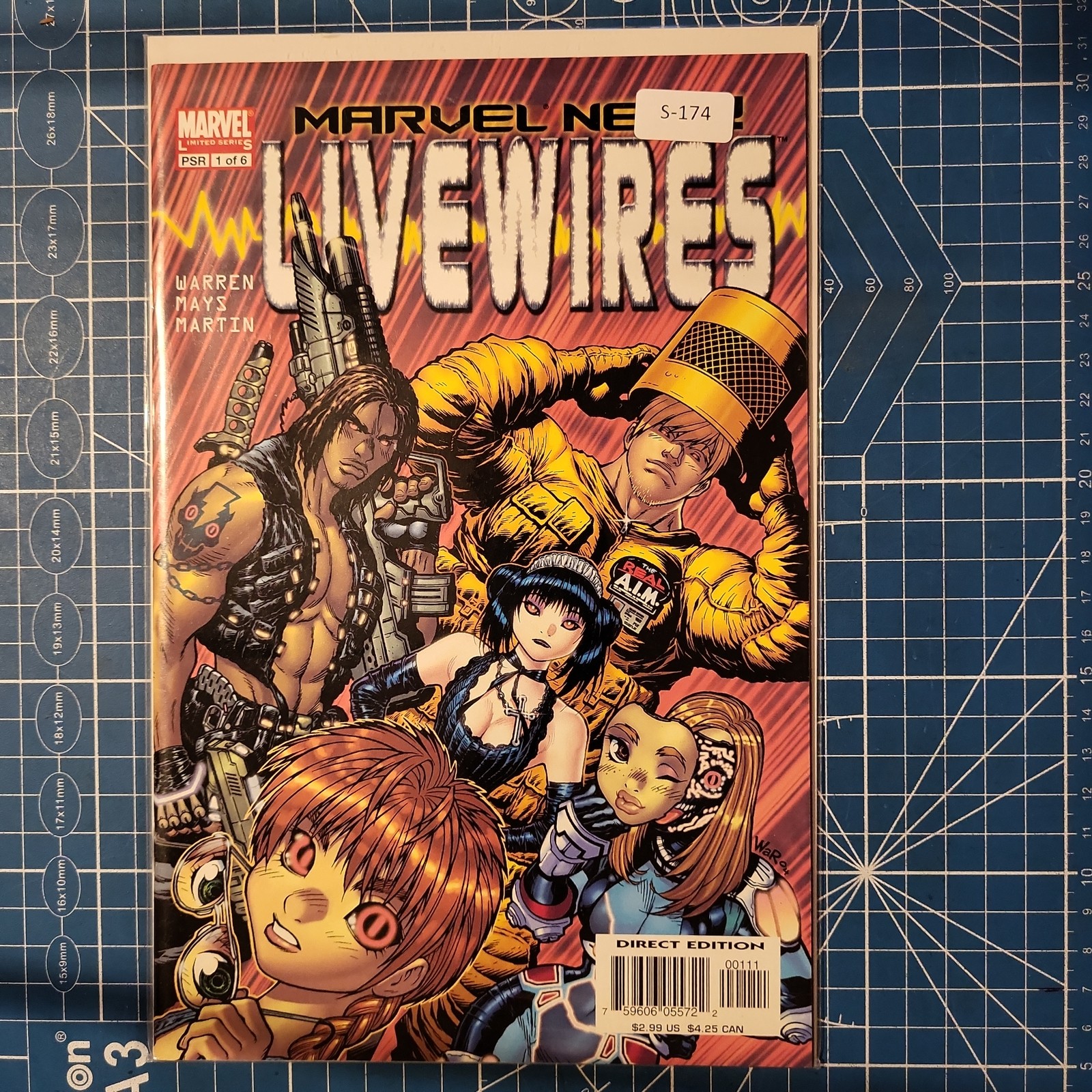 LIVEWIRES #1 9.0+ 1ST APP MARVEL NEXT COMIC BOOK S-174 | eBay