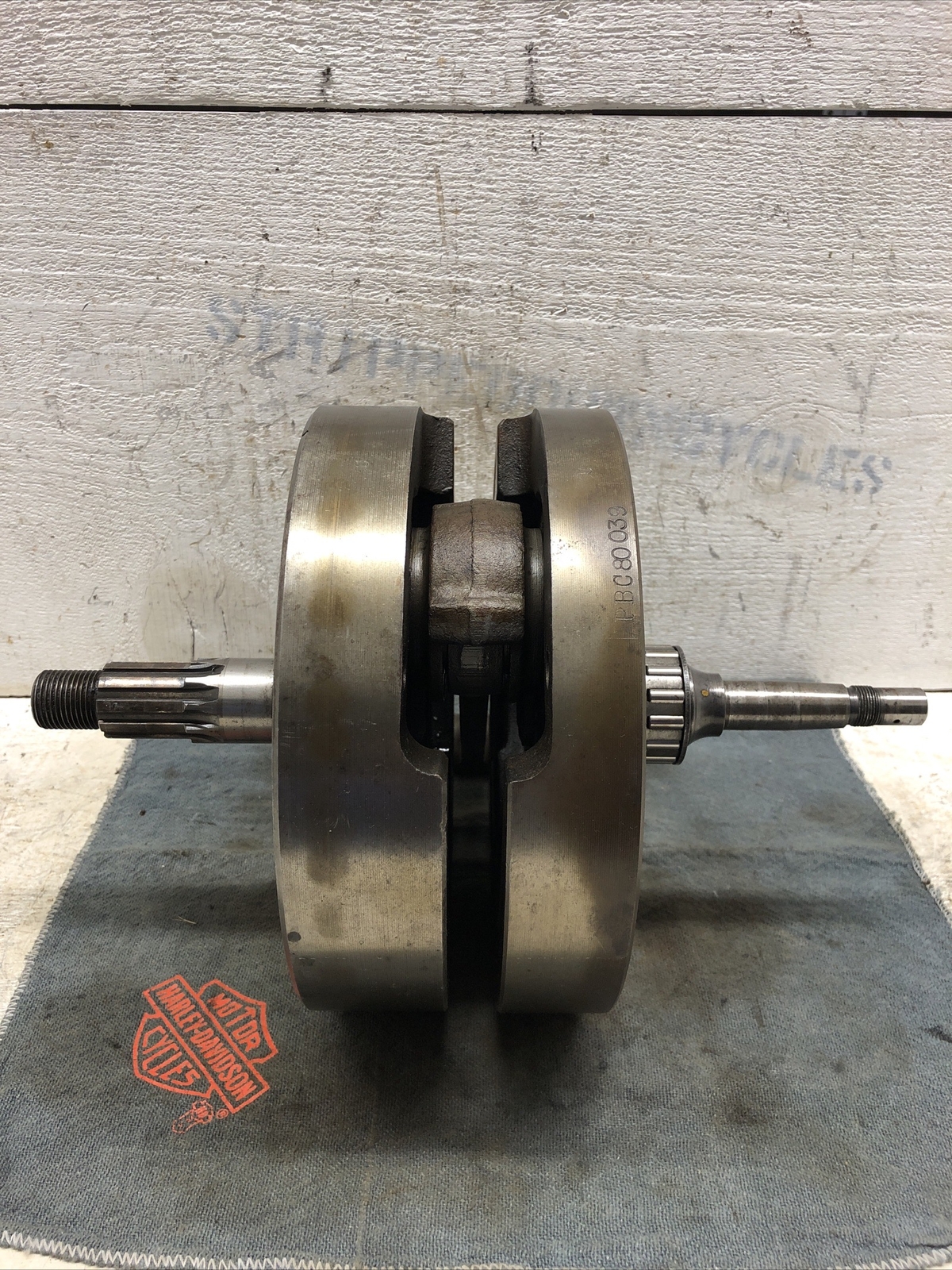 Harley Shovelhead Flywheels Crankshaft OEM XA Connecting Rods 74" | eBay