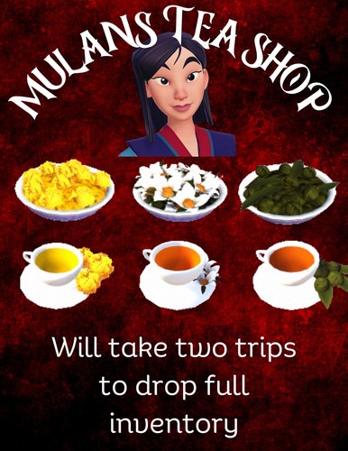 Tea From Mulan! Disney Dreamlight Valley | eBay