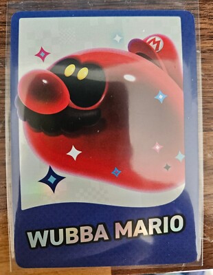 Super Mario Bros. Wonder HOLOFOIL - WUBBA MARIO Trading Cards | eBay