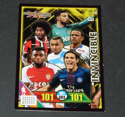 #470 CARTE INVINCIBLE PANINI FOOTBALL ADRENALYN CARD 2017-2018 | eBay