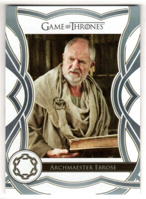 GAME OF THRONES THE COMPLETE SERIES CAST C98 ARCHMAESTER EBROSE ...