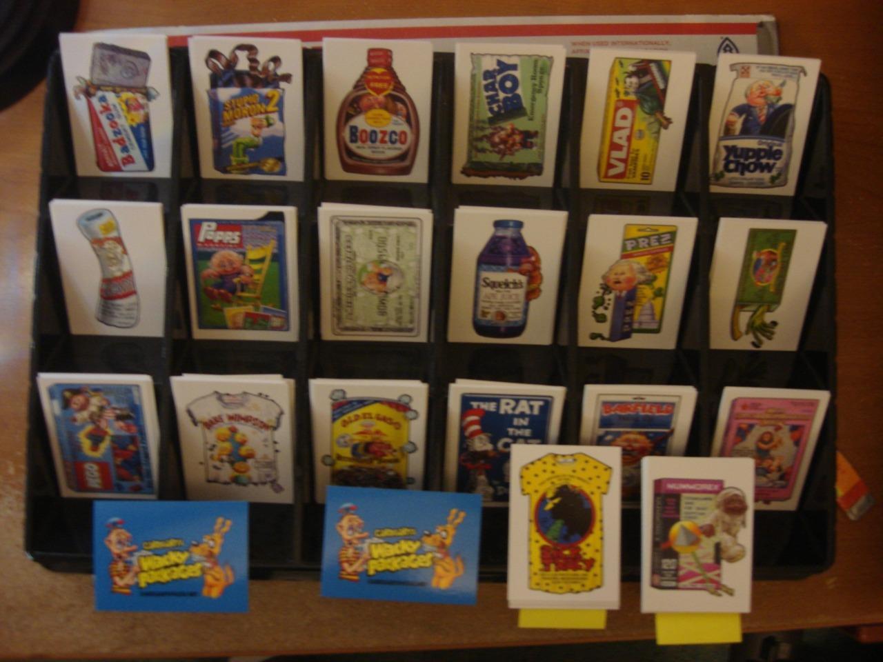 2019 GARBAGE PAIL KIDS WE HATE 90'S FAT PACK SET 20 WACKY PACKAGES ...
