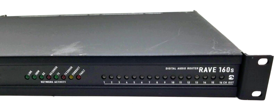 QSC Rave 160s Digital Audio Router | eBay