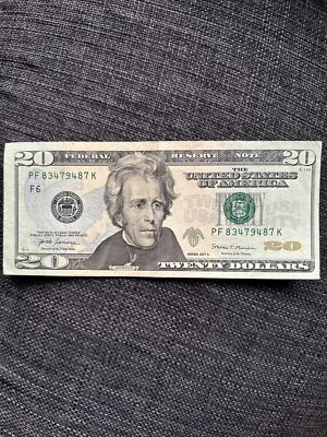 2017 20 Dollar Bill Misprint | eBay