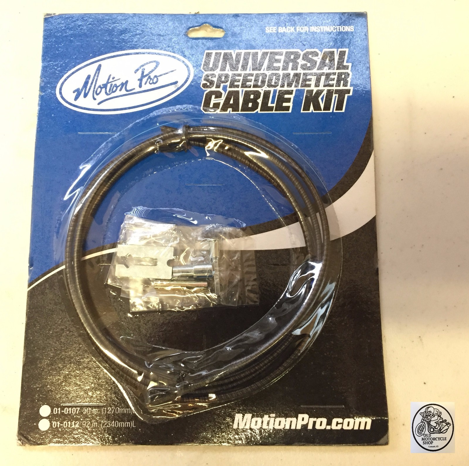 MOTION PRO UNIVERSAL SPEEDOMETER CABLE KIT 50” 01-0107 | eBay