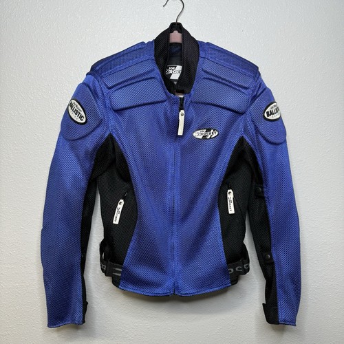 Joe Rocket Mens Ballistic Series Motorcycle Jacket Blue Color Block ...