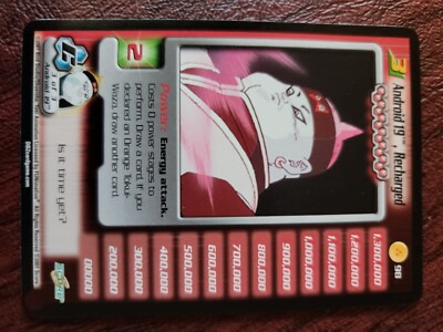 ANDROID 19, RECHARGED DBZ DRAGONBALL Z GT TCG CCG | eBay