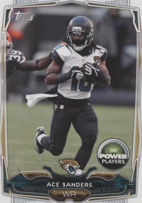 2014 Topps - Power Players Ace Sanders #PP-93 for sale online | eBay