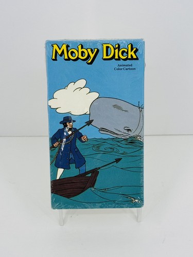 Vintage MOBY DICK Animated Cartoon (VHS, 1991) NEW | eBay