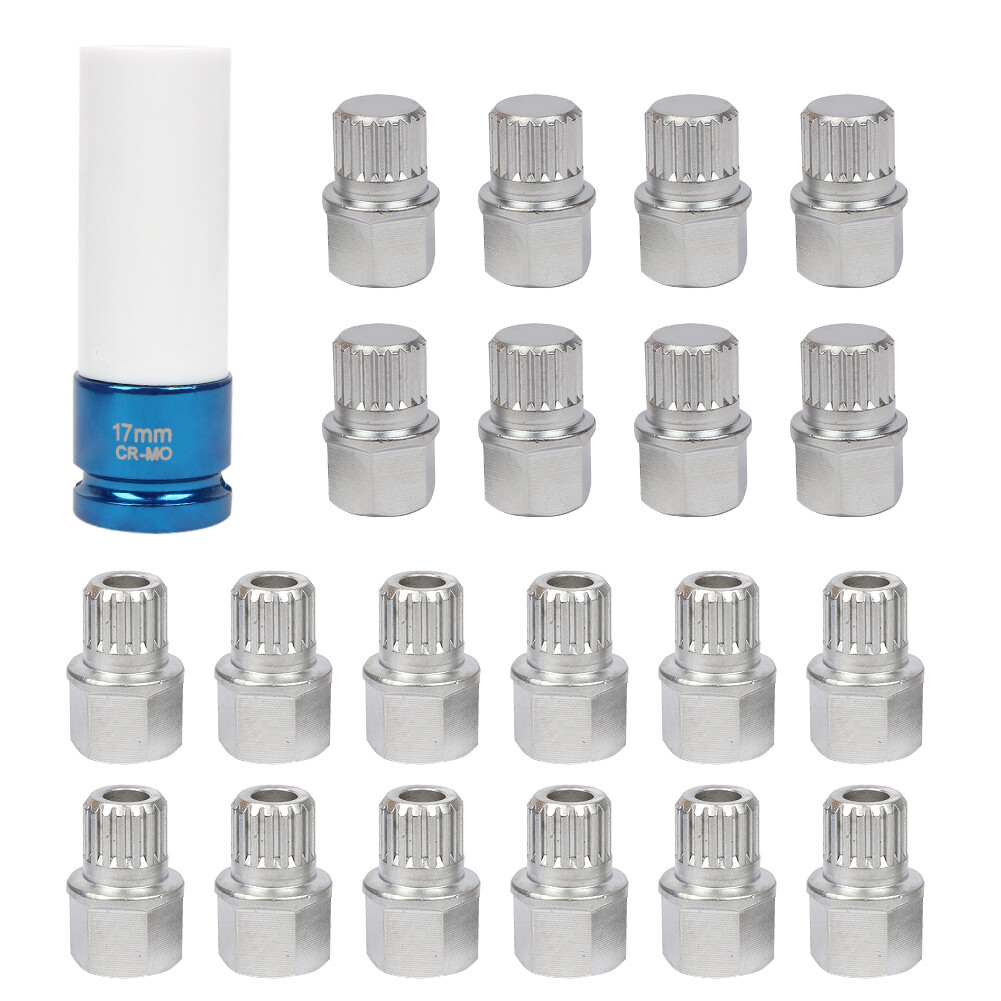 23Pcs Wheel Lock Nut Key Removal Kit Anti-theft Lug Nut Screw Tool ...