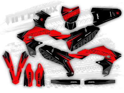 Graphics Kit fits Fantic XXF 250 XXF 450 2021 2022 Decals Stickers | eBay