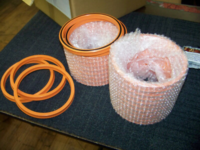 Weatherford seal w/o-ring orange polymyte material Exp. 4/22 22 each | eBay