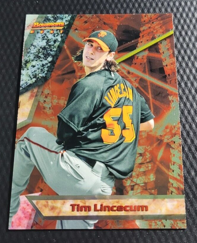 2011 Topps Bowmans Best TIM LINCECUM San Francisco Giants Baseball MLB ...