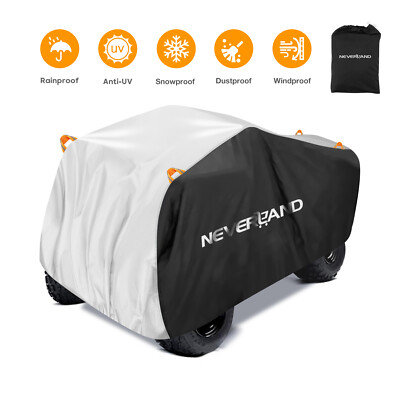 XXXL Waterproof Quad Bike Full ATV Cover Rain Snow Dust Heatproof UV ...