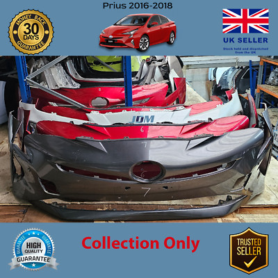 Genuine Toyota Prius 1.8 Hybrid 2016 ~ 2018 Used Front Bumper Skin Only ...