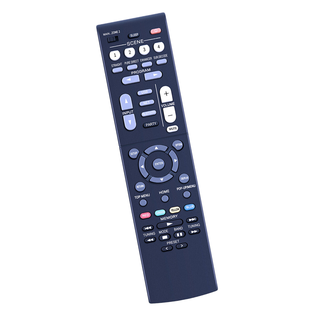 New Remote Control For Yamaha RAV575 VDM8700 RX-V6A RX-V6ABL AV ...