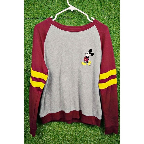 Disney Micky Mouse Crew Neck Sweater - Women's Size L | eBay