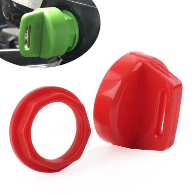 Ignition Key Cover w/Nut Red ABS For Polaris RZR XP 800-1000 Ranger ...